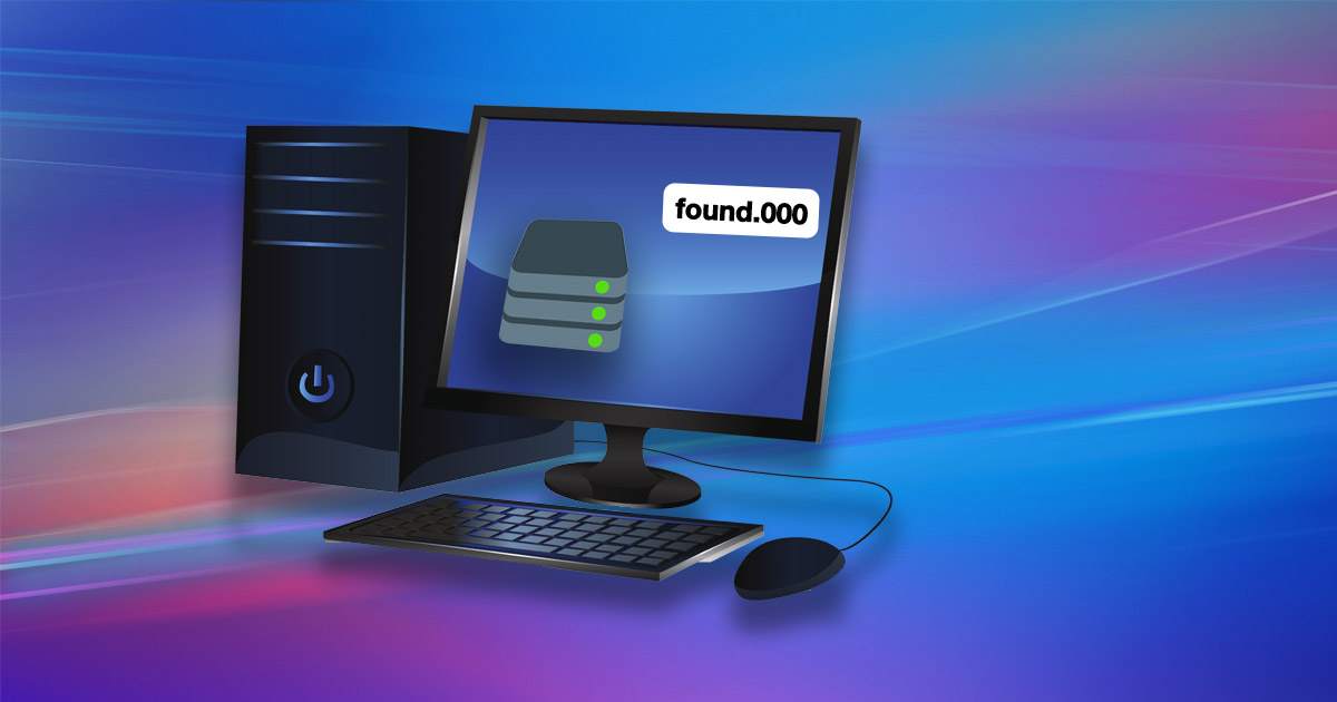 Found.000フォルダーから消えたファイルを復元する方法 • 貓噗知惠袋